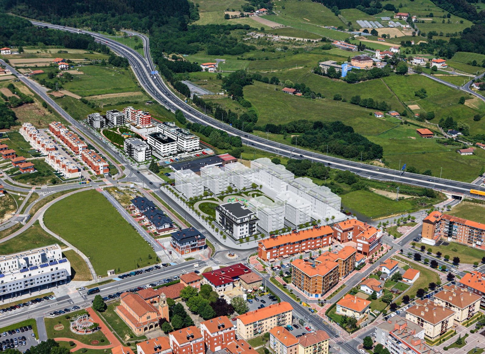 Viviendas Tasadas Derio - Construcciones Sukia